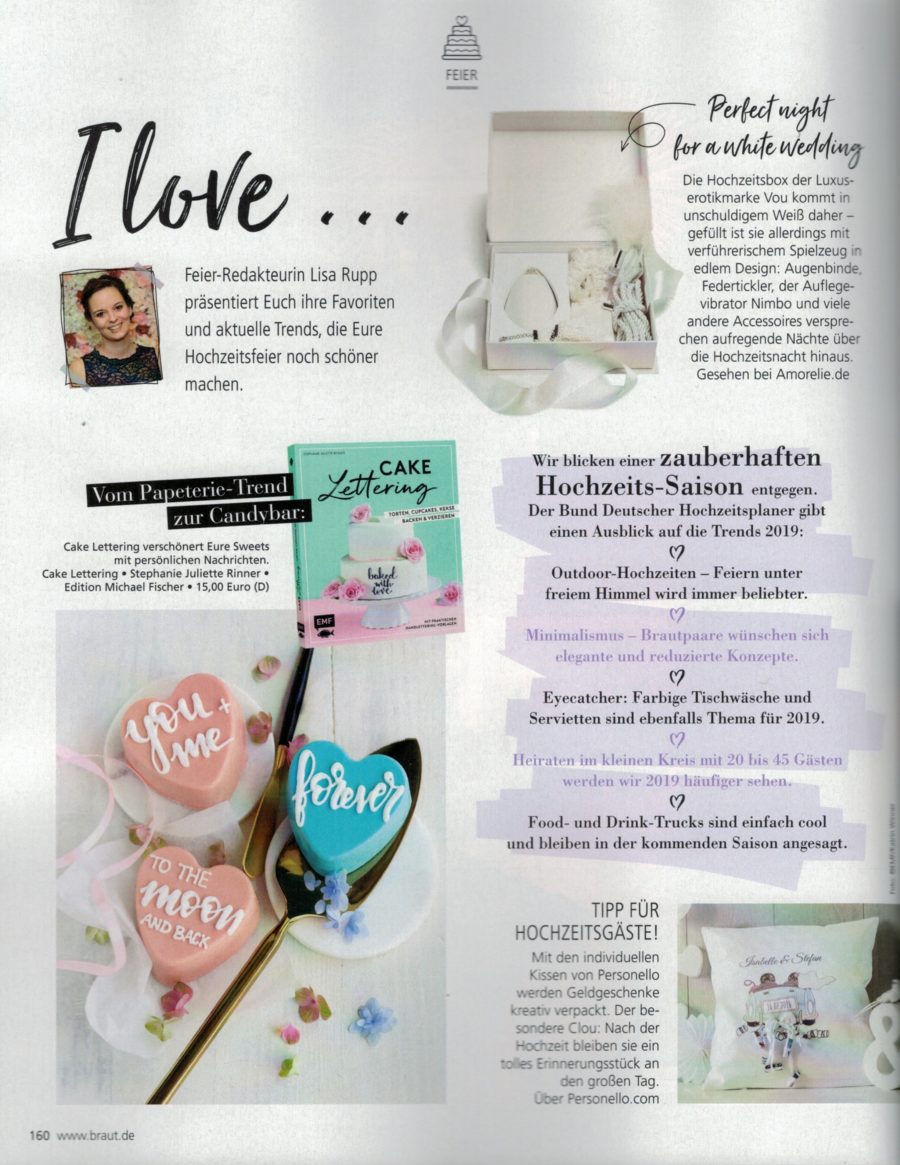 Presse zu Stephanie Juliette Rinner, Mein Keksdesign und Backbox